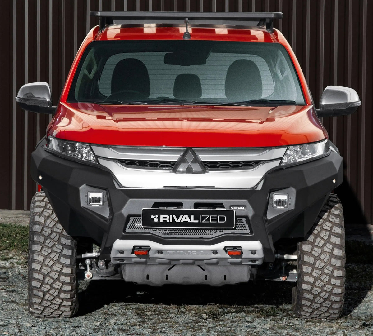 Aluminum Front Bar for Mitsubishi Triton MR 2019-2024
